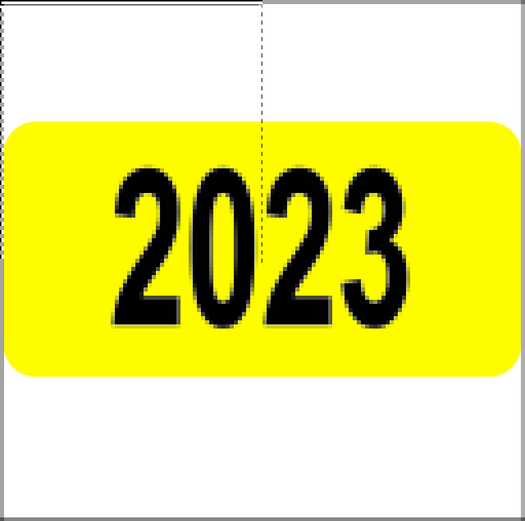 2023 Labels | Perfect for QC | Choose Shape and Size