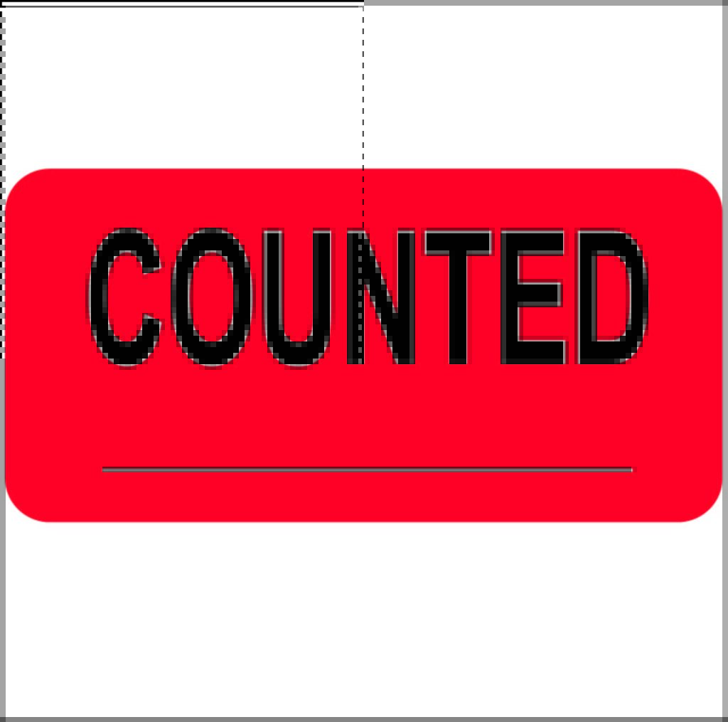 Write On Counted Labels | Choose Shape and Size