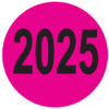 2025 Labels | Perfect for QC | Choose Shape and Size